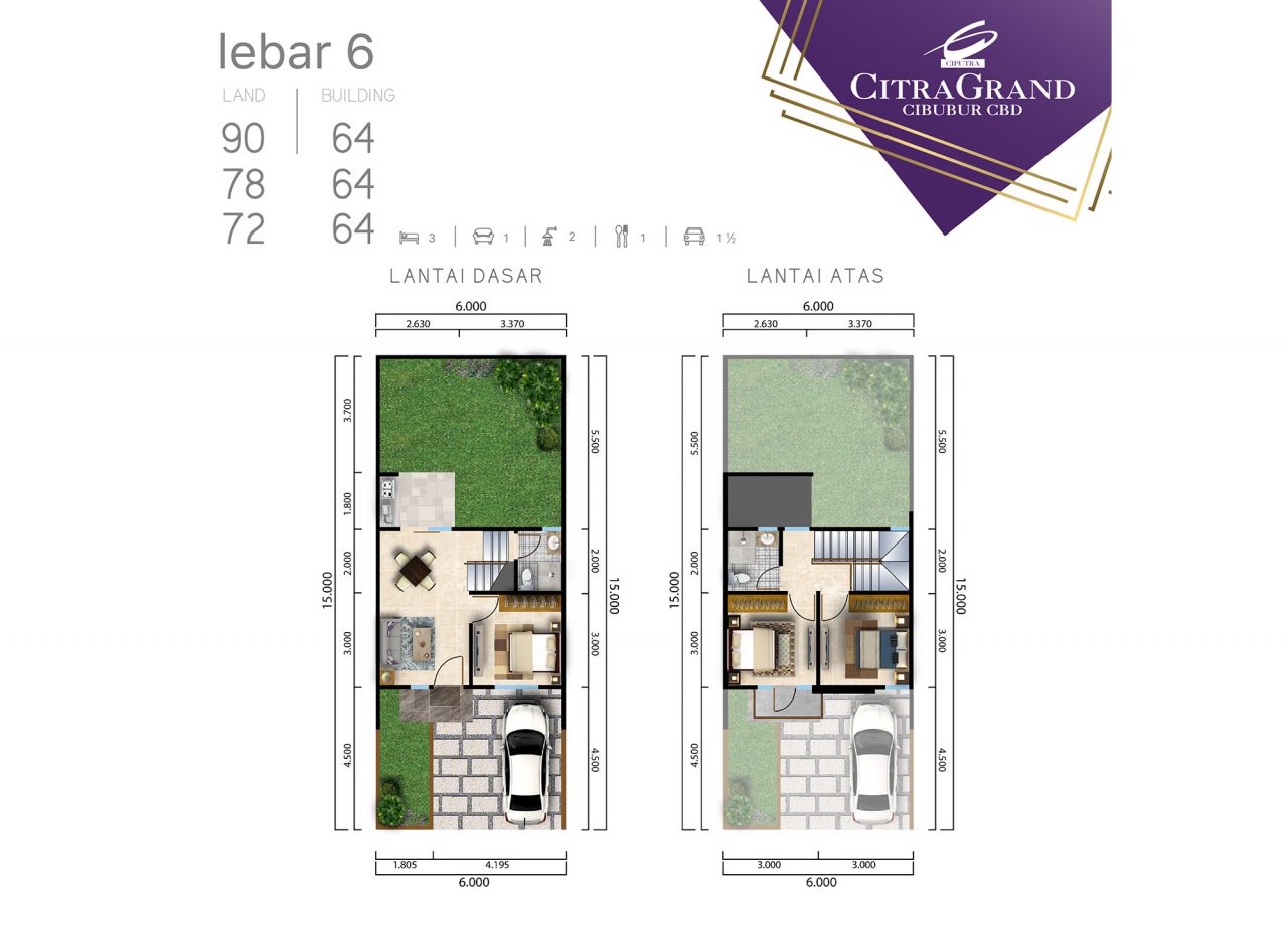 Cluster di Jakarta Timur | Lagoon Residence - Citragrand Cibubur CBD